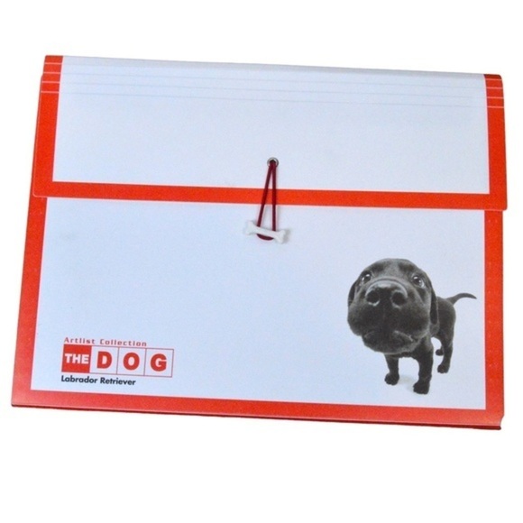 Other | Artlist Collection The Dog Labrador Retriever Expandable Folder ...